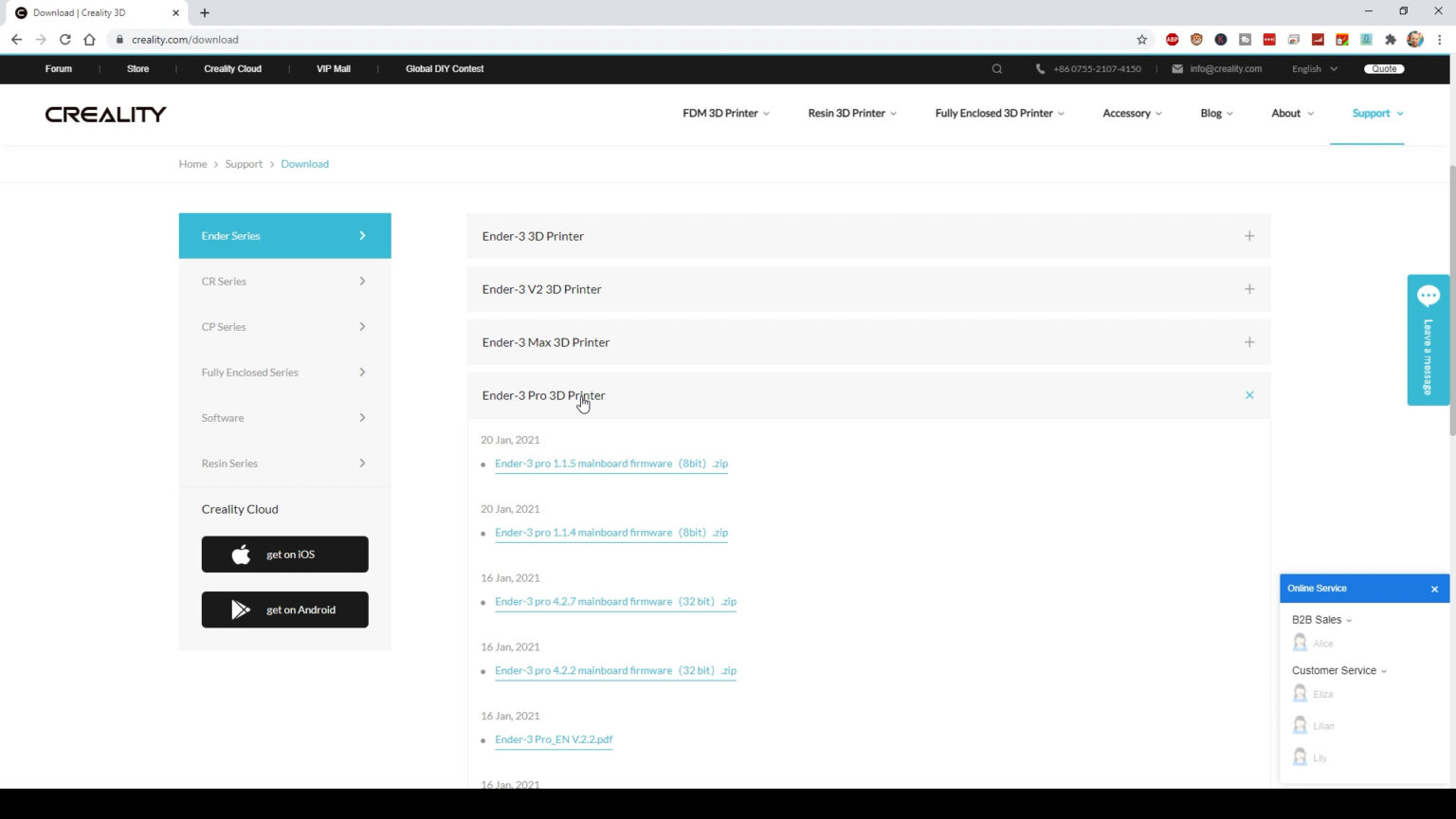 Ender 3 (Pro) Upgrade – Creality 4.2.7 mainboard – Crosslink